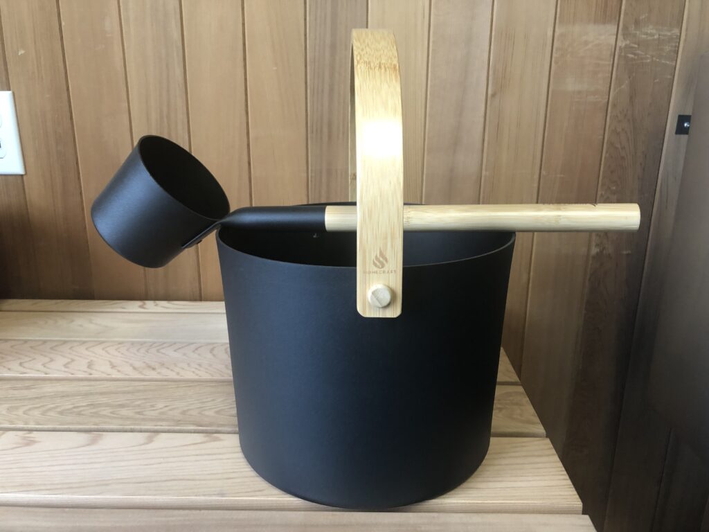 Homecraft Aluminum Sauna Bucket – Homecraft Saunas